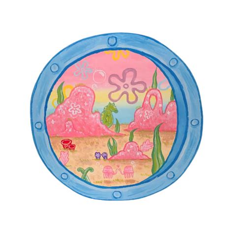Spongebob Squarepants Window View Inspire Uplift