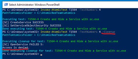 Problem T1564 Test 4 Cleanup · Issue 2378 · Redcanarycoatomic Red Team · Github