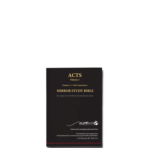 Burble Acts Volume 1 Francois Du Toit