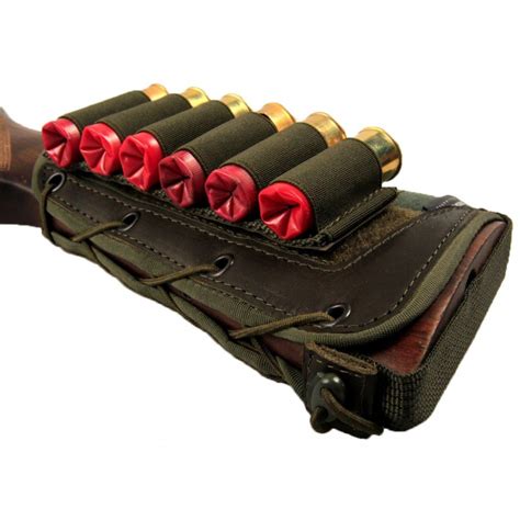 Патронташ на приклад на 6 патронов (12-16 кбр) ЛАЙТ