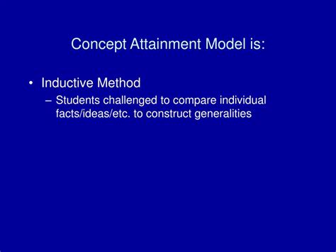 Ppt Concept Attainment Powerpoint Presentation Free Download Id