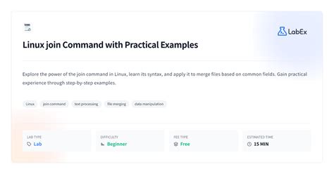 Linux Join Command With Practical Examples Labex