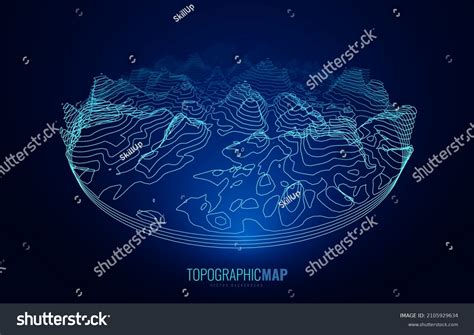 Topographical Wireframe Royalty Free Images Stock Photos Pictures Shutterstock