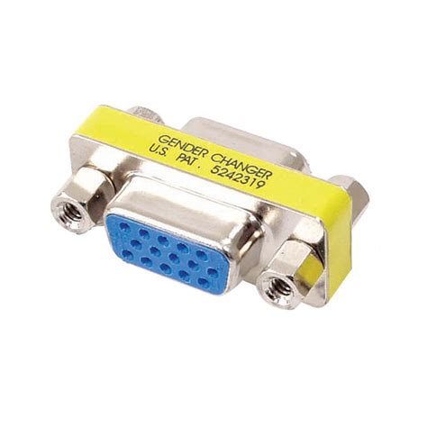 Female Female VGA Coupler Blue Elephant UK AV Equipment Hire
