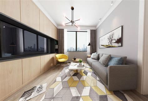 上海邮电新村北欧风格60平米设计方案 装信通网