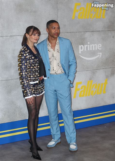 Leggy Ella Purnell Stuns At The Fallout Premiere In London Photos The Fappening Leaked