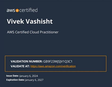 Vivek Vashisht On Linkedin Awscertified Cloudcomputing Aws Continuouslearning