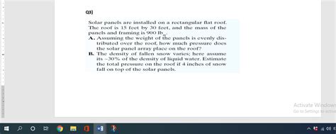 Solved Q L Solar Panels Are Chegg