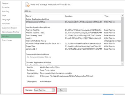 How To Enable Excel Add Ins