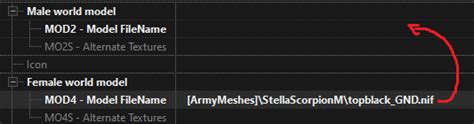 Looking For A Script In Ssedit To Automate Male World Model Skyrim Technical Support Loverslab