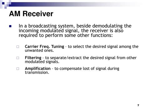Ppt Communication System Eeeb453 Chapter 2 Amplitude Modulation