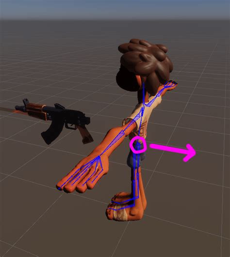 Animation Rigging Position Constraint Help Runity3d