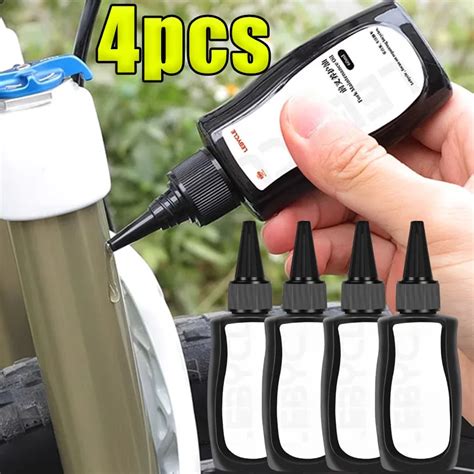 4 Uds Grasa Para Bicicleta Horquilla Delantera Amortiguador Aceite