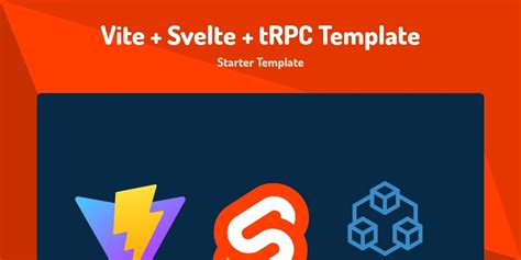 Vite Svelte Trpc Template Starter Template Made With Svelte