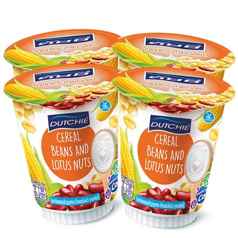 ดัชชี่โยเกิร์ตธัญญาหาร 135กรัม แพค 4 ลดราคา ฿6