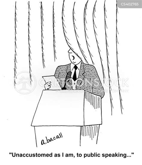 Public Speaking Cartoons And Comics Funny Pictures From Cartoonstock