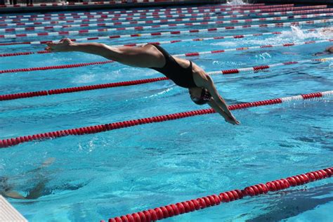 Girl Swim Redwood Bark