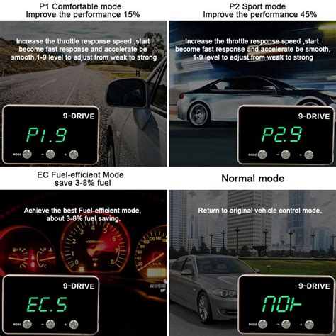 Electronic Throttle Controller 9 Mode Pedal Accele Vicedeal