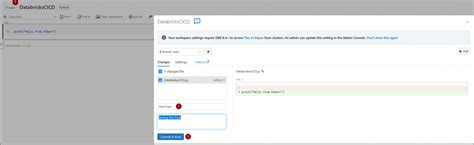 Implementing CI CD in Databricks with Azure DevOps Part Albert Nogués