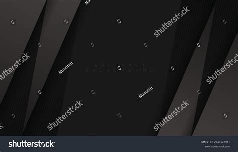 Abstract Black Background Geometric Dark Gray Stock Vector Royalty Free 2249123941 Shutterstock