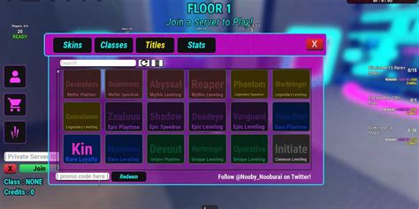 Roblox 18 Floors Codes