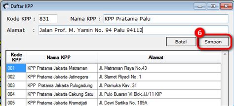 Kode Kpp Tidak Valid Saat Impor Csv Ke Espt