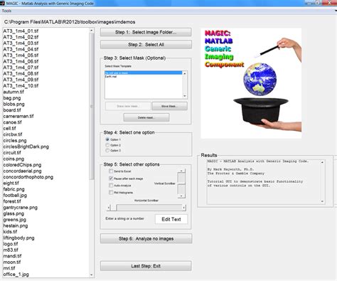 How To Get Image Input In Matlab App