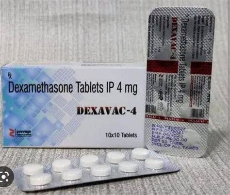 Dexamethasone 4 Mg Tablets At Rs 70stripe Dexamethasone Tablets In