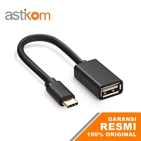 Jual Kabel Usb Type C To Usb A Otg Type C Adapter 20cm Shopee Indonesia