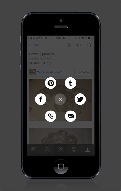 Behance Ios7 App Daily App Design User Interface Design Ux Mobile