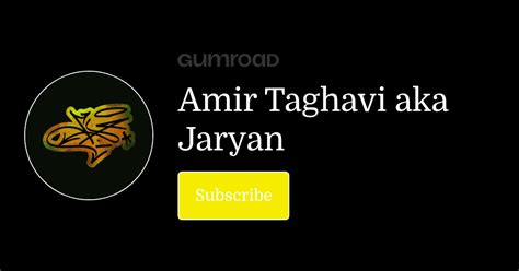 Amir Taghavi Aka Jaryan