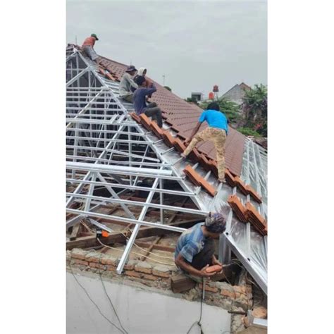 Jual Genteng Kanmuri Keramik Berikut Bingkar Pasang Atap Lama Ganti