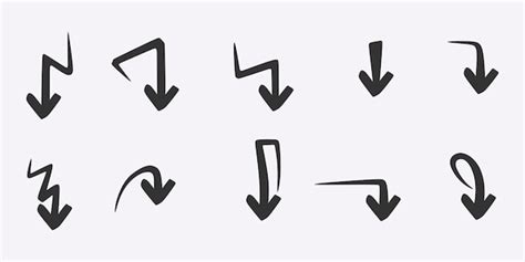 Premium Vector Down Arrow