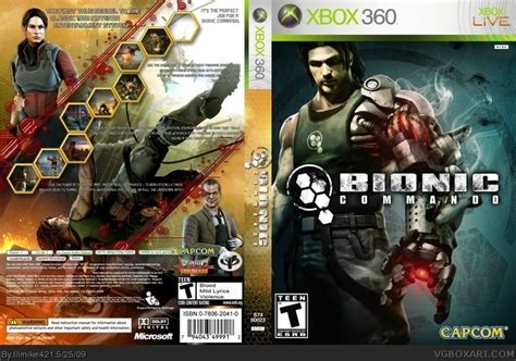 Bionic Commando Xbox 360 Box Art Cover By Lilmike421