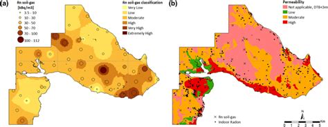 A Soil Gas Radon ²²²rn Measurements And Radon Classification Based On