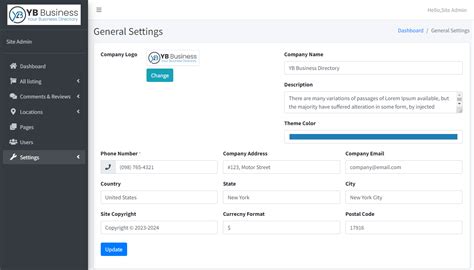Business Directory Project In Laravel