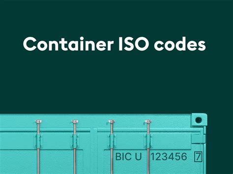 Container Iso Codes Why Theyre Important Track Units