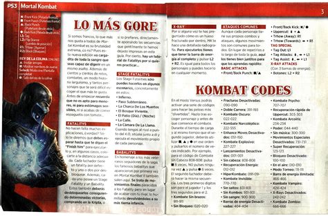 Mortal Kombat Tecnicas Y Trucos Del Mortal Kombat