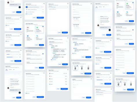 A Collection Of Modals Product Ui Popups And Dialogues On Behance
