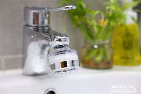 대림 디움몰 세면대용 필터 교체하고 깨끗한 물 사용 네이버 블로그