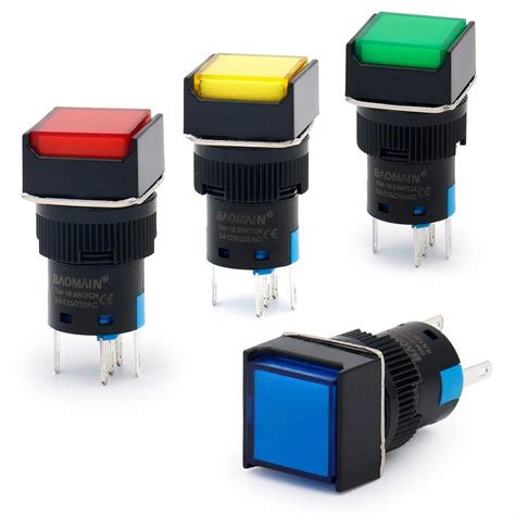 10a DECA LED Indicator Push Button Switch Ac 110 220 V At 35 Piece In New Delhi