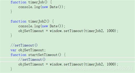 Settimeout方法settimeout写法 Csdn博客