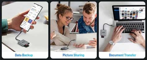 Acer Sd 4 0 Card Reader Uhs Ii Micro Sd Reader Usb C Dual Slot Type C Memory Card