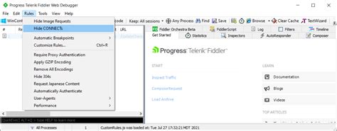 HOWTO Debug With Fiddler Classic Issue 312 Azure Azure Cli Dev