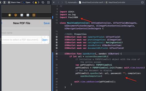 How To Add An Ios Pdf Viewer Sdk To The Ios Pdf Library With Swift
