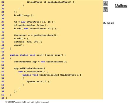 Ppt Chapter 29 Java Graphical User Interface Components Powerpoint