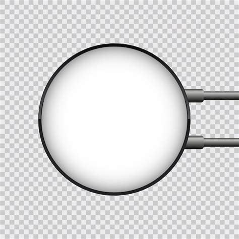 Premium Vector Vector Round Circle Light Box On Transparency