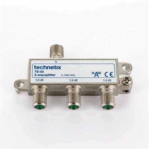 3 Way 1 0 GHz TS Series Inline Splitter