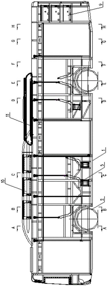 客车座椅安装结构及客车的制作方法