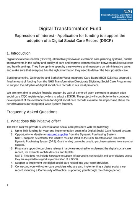 Bob Icb Dscr Digitising Social Care Year Two Programme Update